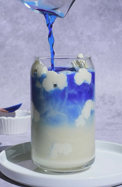 Blue Cloud Iced Latte – Rawnice
