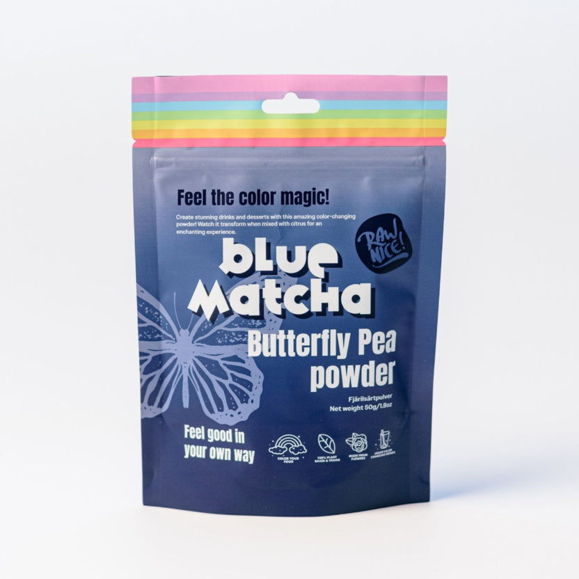 Blue Matcha – Färg och lugn från fjärilsärtan – Rawnice