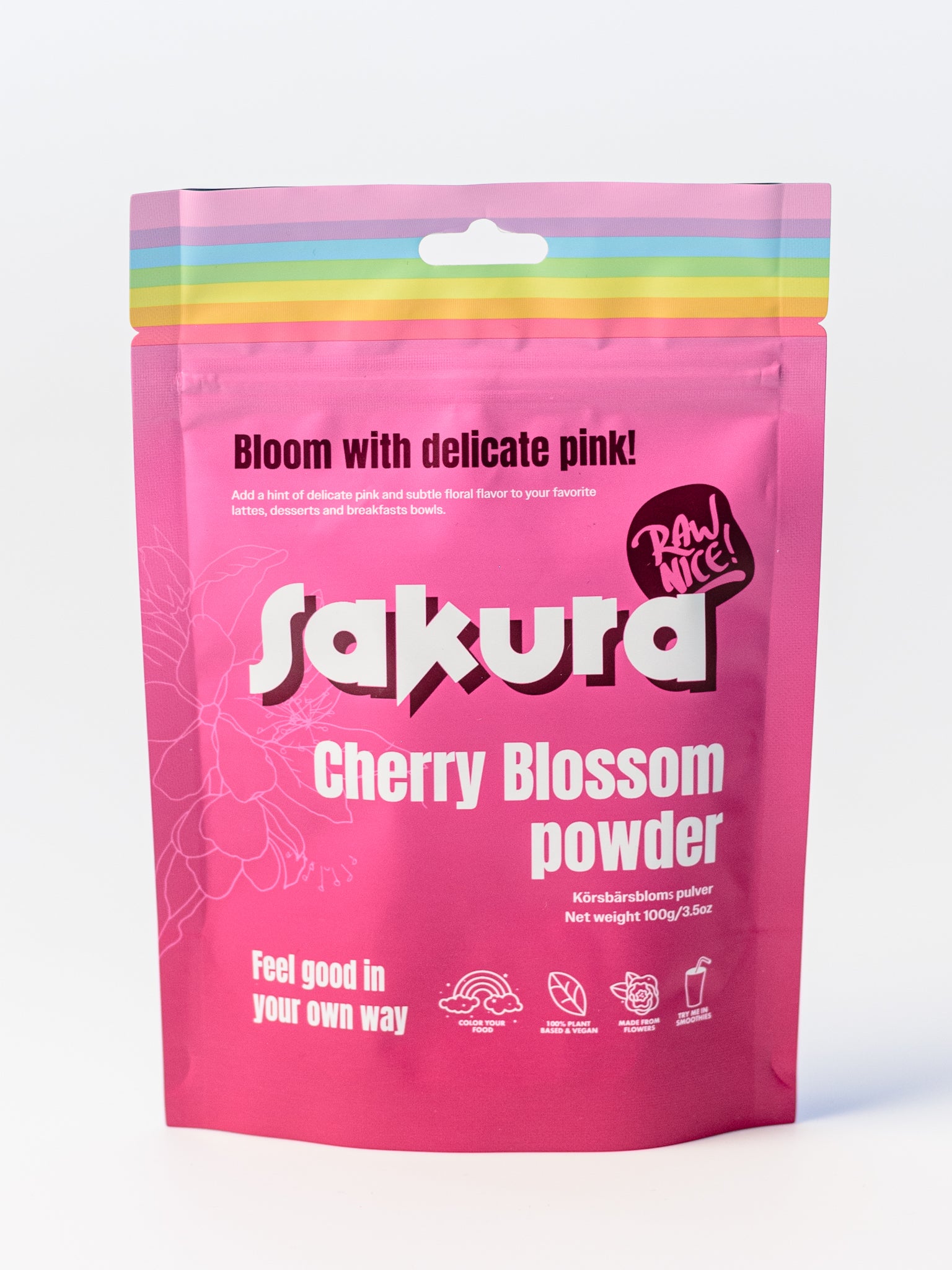 Sakura Pulver – Skönhet och balans från körsbärsblomman – Rawnice